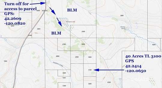 40 Acres of Recreational Land & Farm for Sale in Adel, Oregon - LandSearch