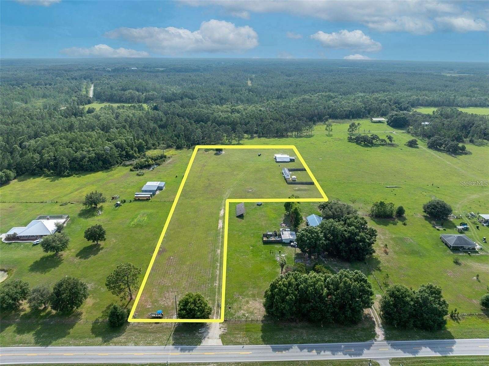 5 Acres of Residential Land with Home for Sale in Polk City, Florida - LandSearch