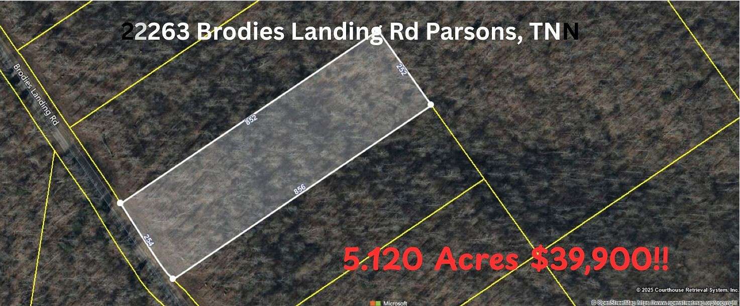 5.12 Acres of Residential Land for Sale in Parsons, Tennessee - LandSearch