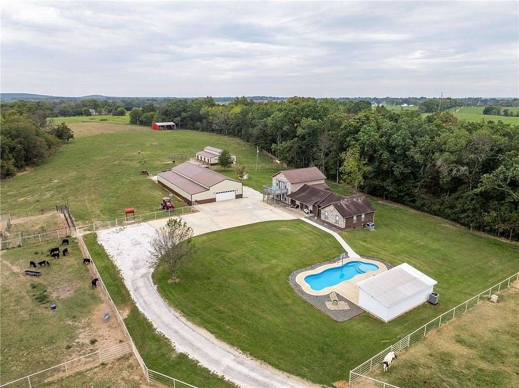 30 Acres of Agricultural Land with Home for Sale in Pea Ridge, Arkansas ...