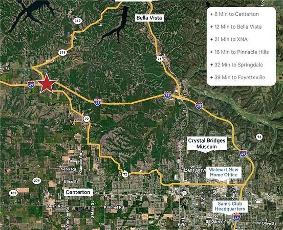 13 Acres of Improved Mixed-Use Land for Sale in Bentonville, Arkansas ...