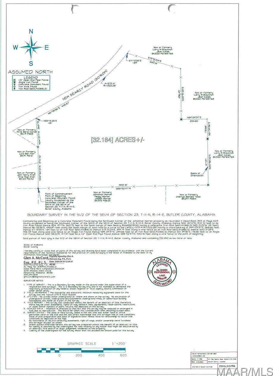 32.2 Acres of Land for Sale in Greenville, Alabama - LandSearch