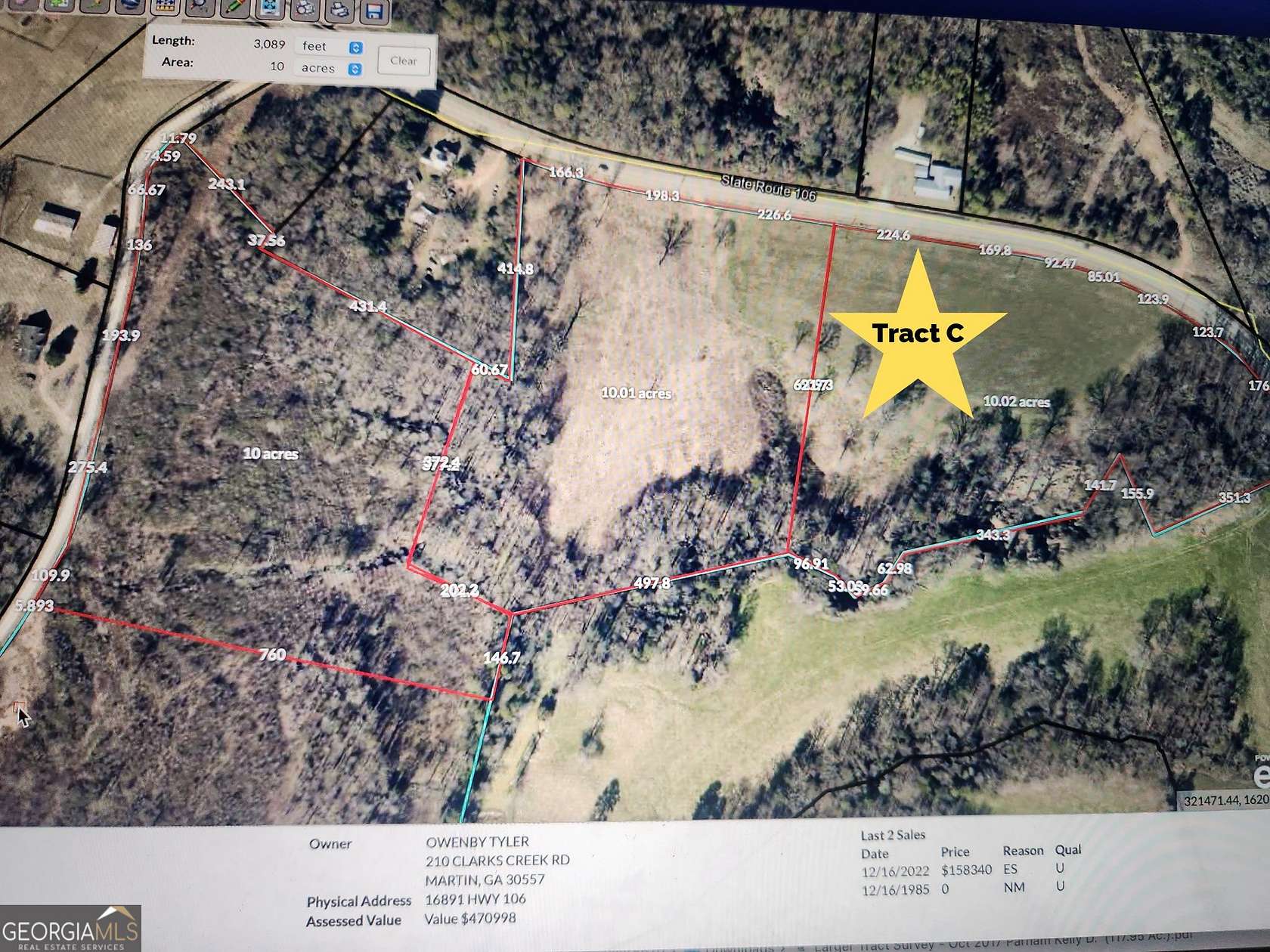 10 Acres of Land for Sale in Eastanollee, Georgia - LandSearch
